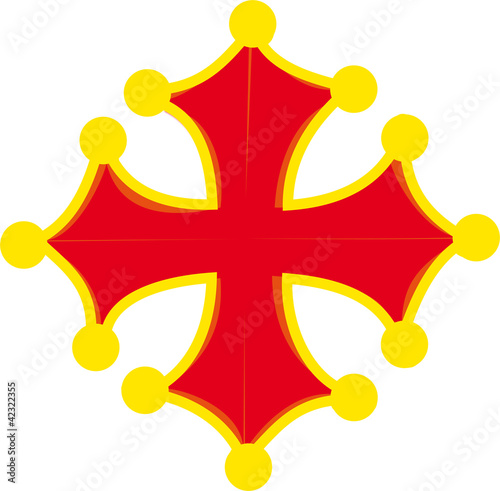 "Croix_occitane" photo libre de droits sur la banque d'images Fotolia ...