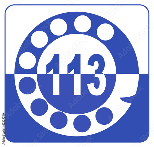 "Polizia - 113" Stock image and royalty-free vector files on Fotolia ...