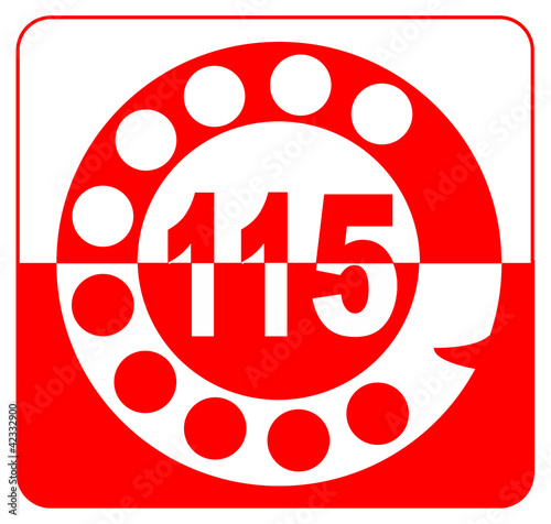 "Vigili del Fuoco - 115 - Numero antincendio" Immagini e vettoriali ...