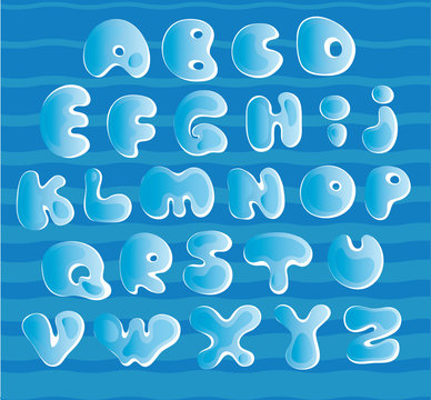 "Water Alphabet"-Bilder: Stock-Fotos & -Videos. | Adobe Stock