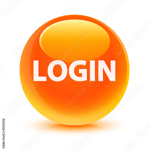 "Login Orange Button" Stock image and royalty-free vector files on ...