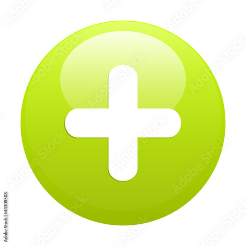 "add button icon." Stock image and royalty-free vector files on Fotolia ...