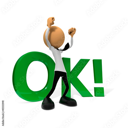 "Mascotte OK" photo libre de droits sur la banque d'images Fotolia.com ...