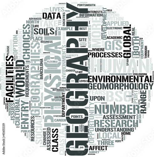 "Geography Word Cloud Concept" Stock image and royalty-free vector ...