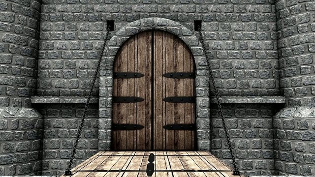 Drawings Of Castles With Drawbridges