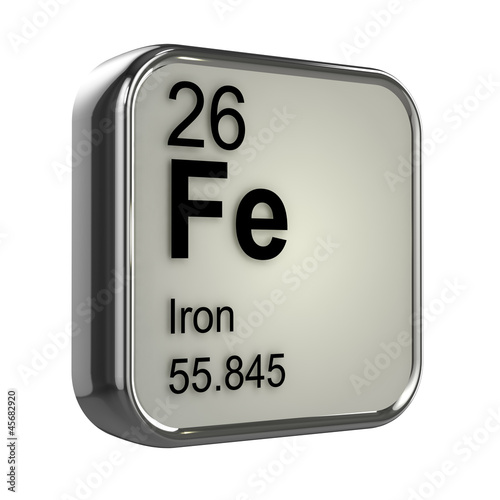 "3d Periodic Table - 26 Iron" Stock photo and royalty-free images on ...