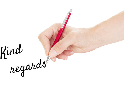 "Kind Regards" - Images et vidéos libres de droits | Adobe Stock