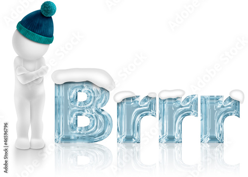 Brrr Cold Sign