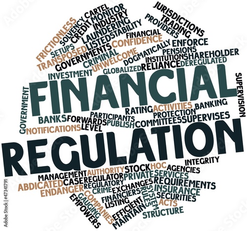 "Word cloud for Financial regulation" Stock photo and royalty-free ...