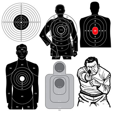 Body Targets For Shooting