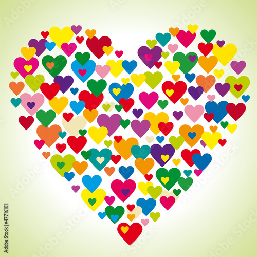 "Cuore di cuoricini" Immagini e vettoriali Royalty Free su Fotolia.com ...