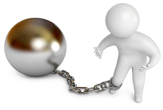 Ball And Chain Cartoon Images – Browse 4,830 Stock Photos, Vectors, and ...