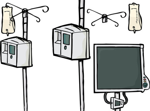 Intravenous Drip Cartoon