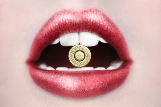 Mouth With Bullet Tattoo - Infoupdate.org