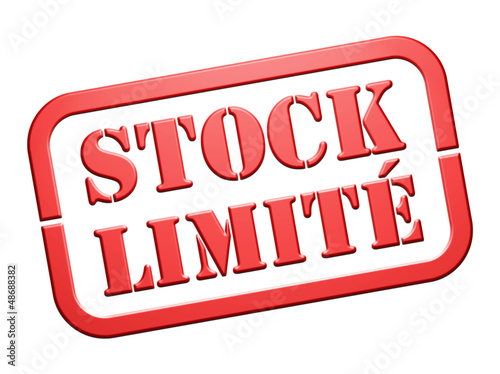 "Cachet "Stock Limité"" photo libre de droits sur la banque d'images ...