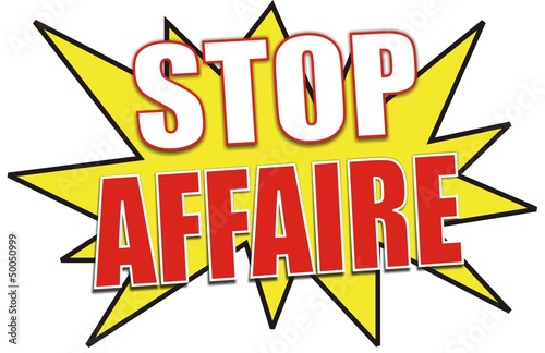 "étiquette stop affaire" fichier vectoriel libre de droits sur la ...