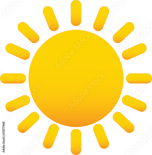 "sole - icone meteo" photo libre de droits sur la banque d'images ...