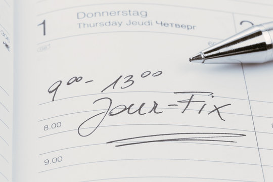 Fix Oder Jour _ Jour fixe: Definition, Bedeutung + 9 Regeln für das ...