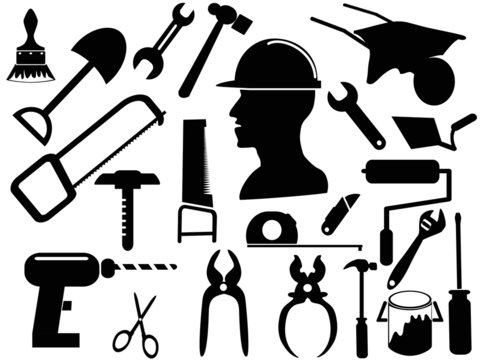 Construction Tools Clip Art Images – Browse 23,481 Stock Photos ...