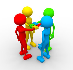 "togetherness Cartoon Work" photos, royalty-free images, graphics ...