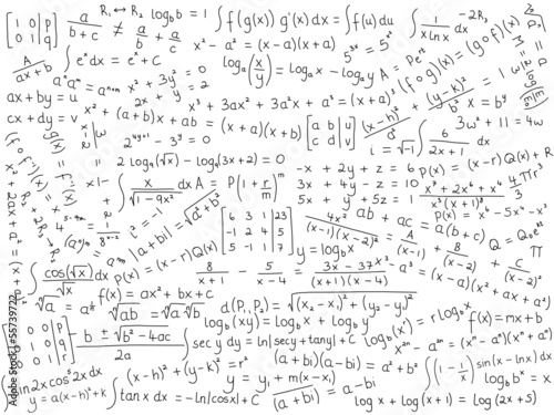 "MATHEMATICS Background (science math maths x equations symbols)" Stock ...