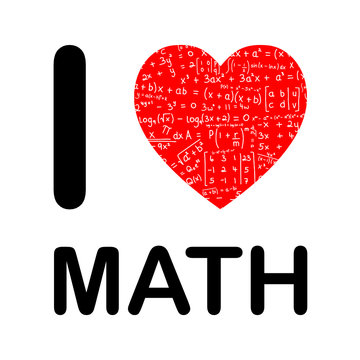 I Love Mathematics Wallpaper