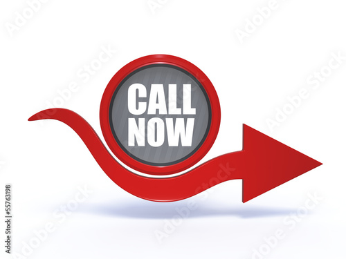 "call now arrow icon on white background" Stock photo and royalty-free ...
