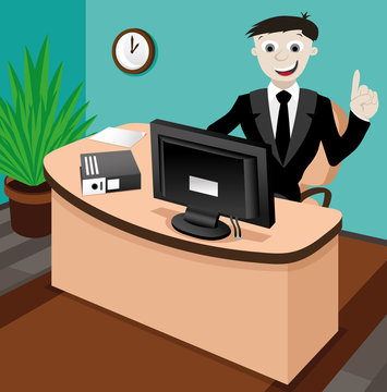 Office Manager Clip Art Images – Browse 24,313 Stock Photos, Vectors ...