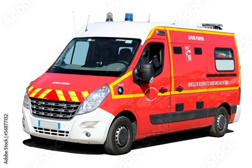 "Ambulance des pompiers" photo libre de droits sur la banque d'images ...