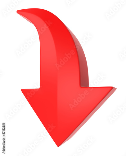 "3D down arrow mark" Stock photo and royalty-free images on Fotolia.com ...
