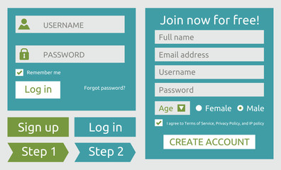Search photos "login button"