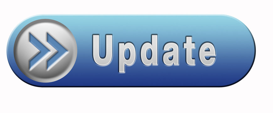 Update Button Icon Blue