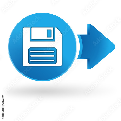 "enregistrer sur symbole web bleu" fichier vectoriel libre de droits ...