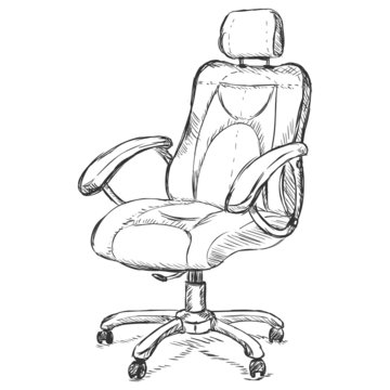 Office Chair Sketch Images – Browse 20,813 Stock Photos, Vectors, and ...