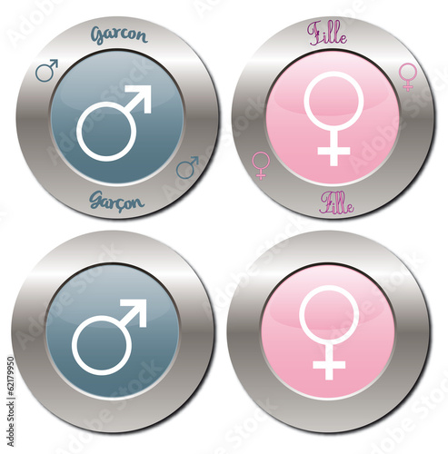 "Symbole garçon/fille" fichier vectoriel libre de droits sur la banque ...