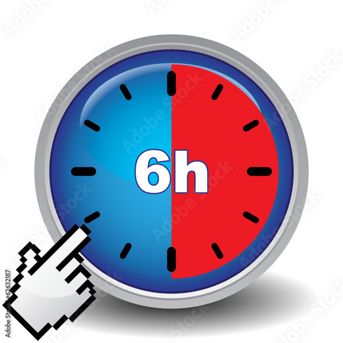 "6 HOURS ICON" Stock image and royalty-free vector files on Fotolia.com ...