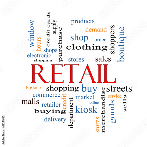 "Retail Word Cloud Concept" Stock photo and royalty-free images on ...