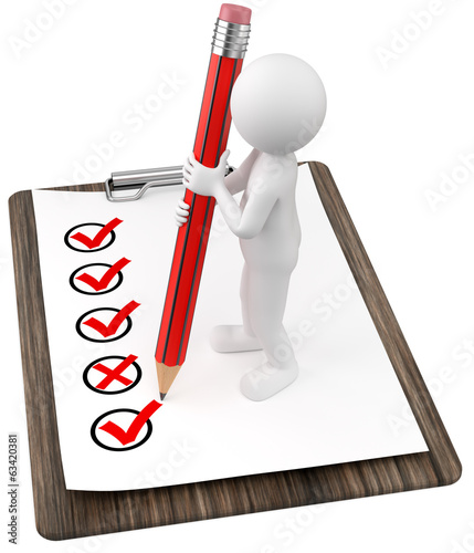 "Männchen mit Fragebogen" Stockfotos und lizenzfreie Bilder auf Fotolia ...