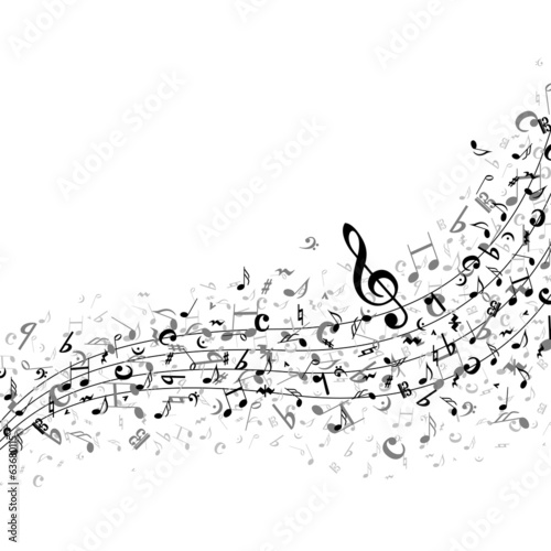 "Notenschlüssel Noten Musik Vektor" Stockfotos und lizenzfreie Vektoren ...