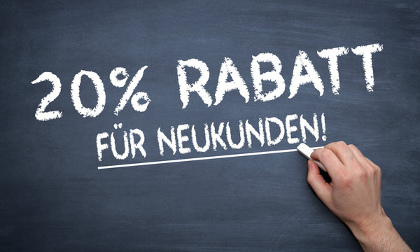 Rabatt Für Neukunden