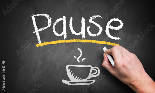 "Pause" Stockfotos und lizenzfreie Bilder auf Fotolia.com - Bild 66471919