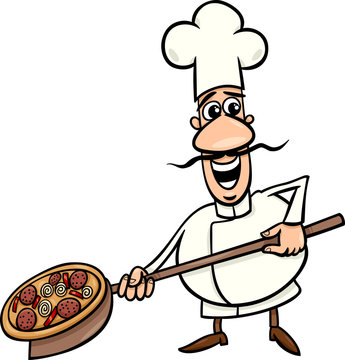Cartoon Italian Man