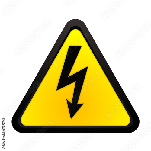"Schild - Achtung Strom" Stockfotos und lizenzfreie Bilder auf Fotolia ...