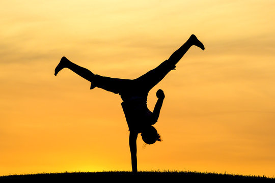Cartwheel Silhouette Images – Browse 1,244 Stock Photos, Vectors, and ...