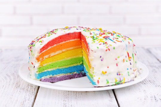 Rainbow Cake Wallpaper