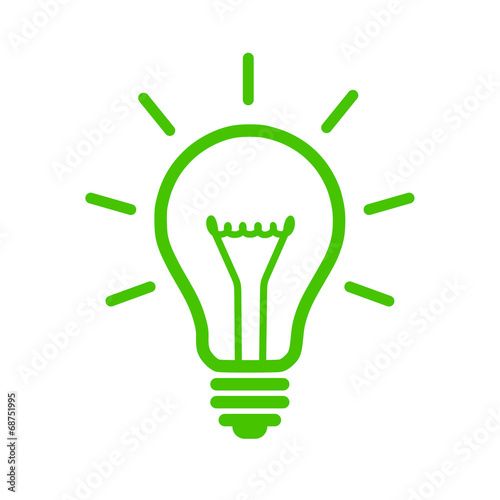"Green Light bulb" Imágenes de archivo y vectores libres de derechos en ...