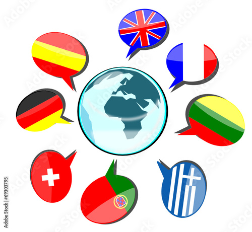 "Polyglotte" fichier vectoriel libre de droits sur la banque d'images ...