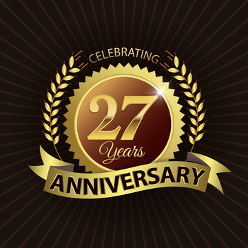 27 Years Anniversary Images Browse 159 Stock Photos Vectors and Video Adobe Stock