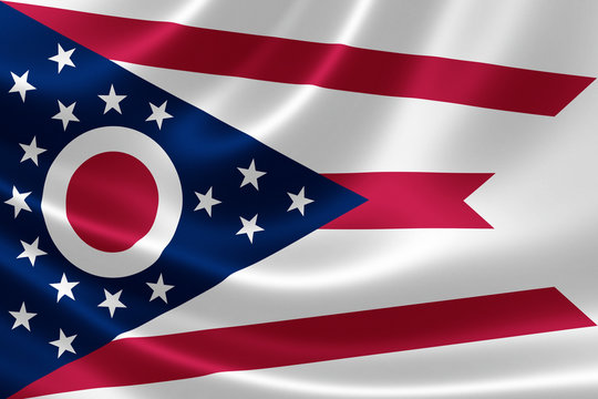 State Flag Of Ohio Printable