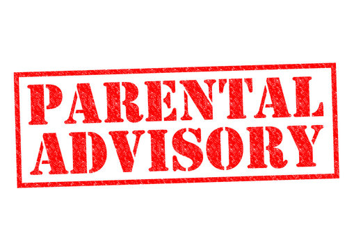 Red Parental Advisory Png